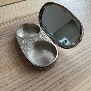 Makeup | Antique Sterling Silver 565 Compact Makeup Case Gw 935 Stamp ...